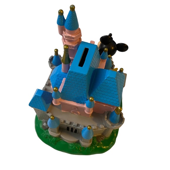 Disney | Accents | Disneyland Castle Coin Piggy Bank Mickey Mouse ...